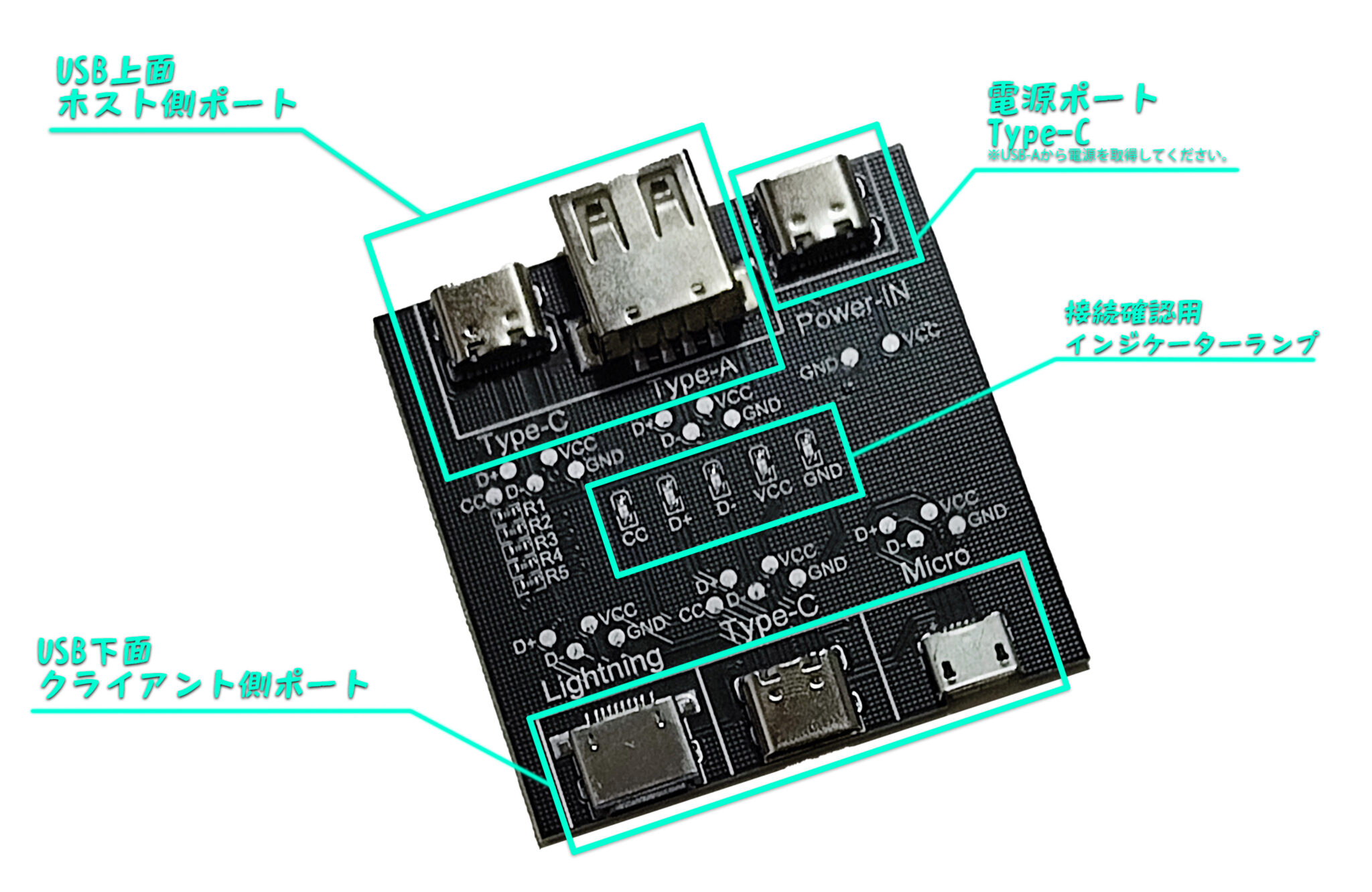USBケーブルチェッカー【挿すだけ1秒診断】 | XYZA Fukagawa Craft